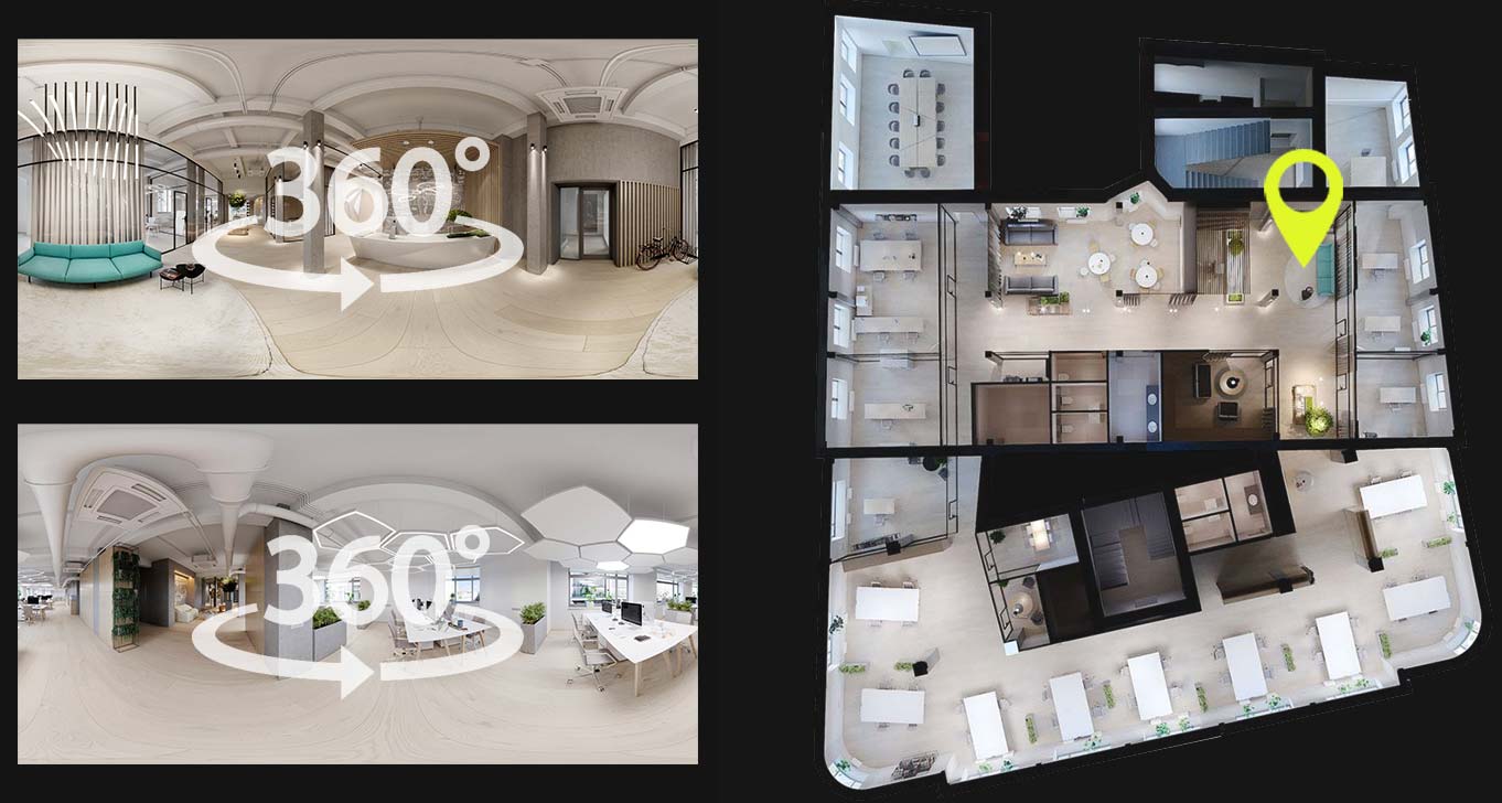 Immersion 360 | Parcours immersif 360° | Vidéos Immersives | Studio de visualisation 3D - Luxembourg